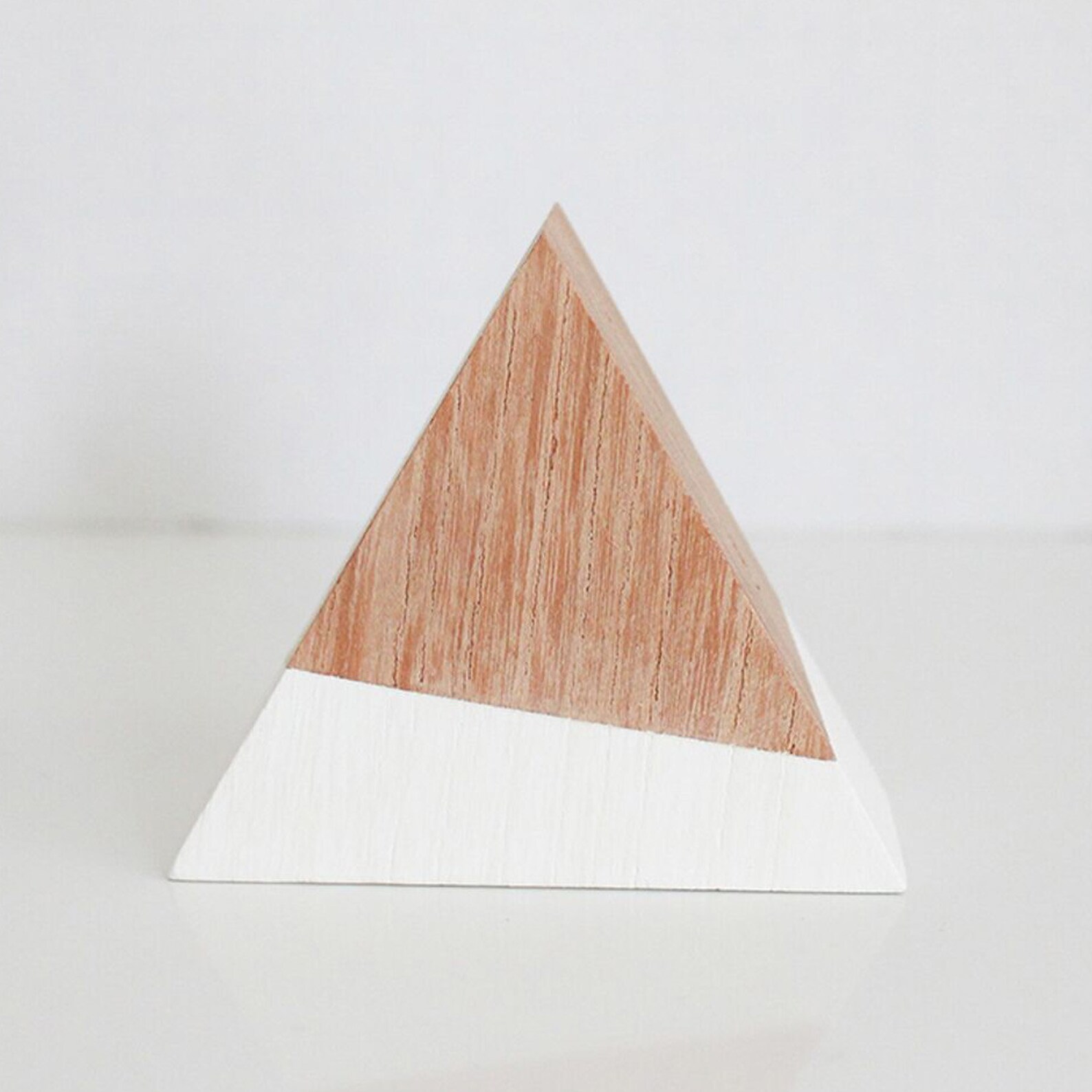 Triangle Prism Signage Holder more Colors Available Table | Etsy