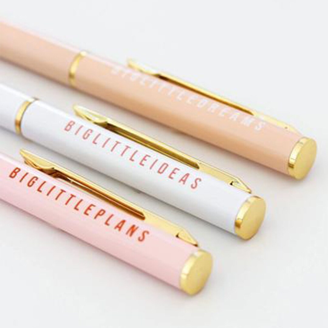 Big Little Series Ballpoint Metal Pen Cute Pens, Pens Handmade, Bullet ...