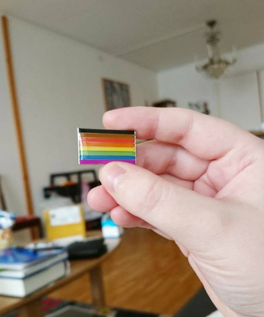 Poc Inclusive Pride Flag Enamel Pin - Etsy