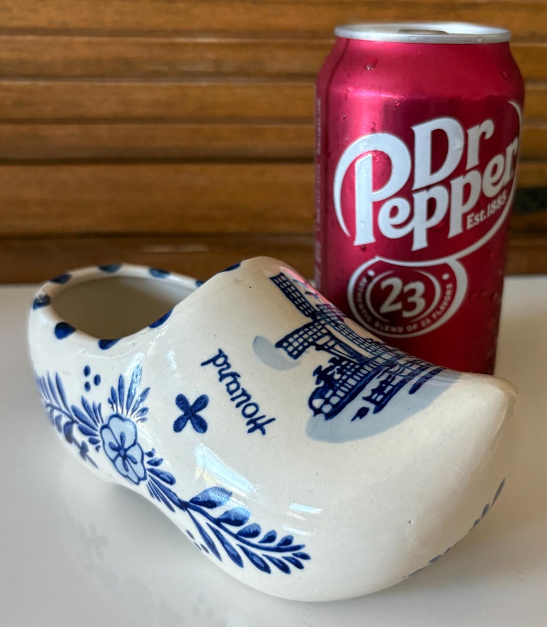 Ceramic Dutch "klompen" Clog Shoe From Holland - "tulips From Amsterdam ...