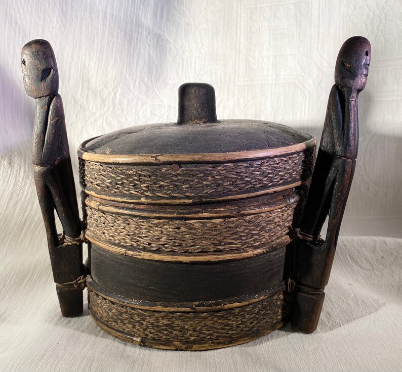 Old Dayak Tribe Iban Shamans Box From Borneo Medicine Box - Etsy