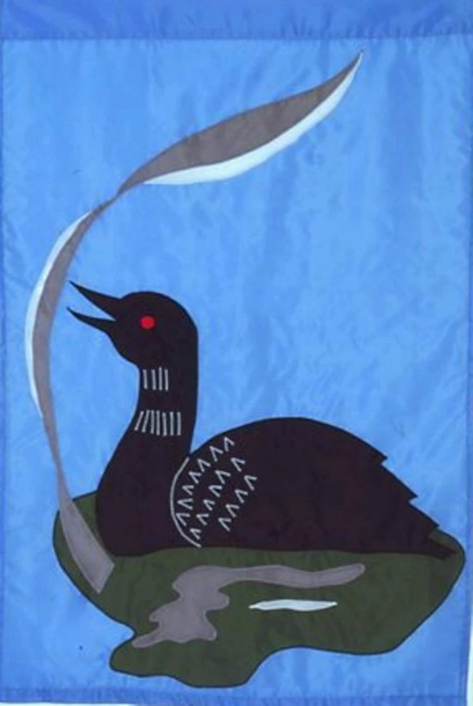 Loon Flag - Etsy