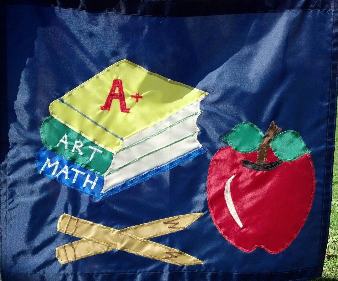 Back to School Flag (full Size) - Etsy