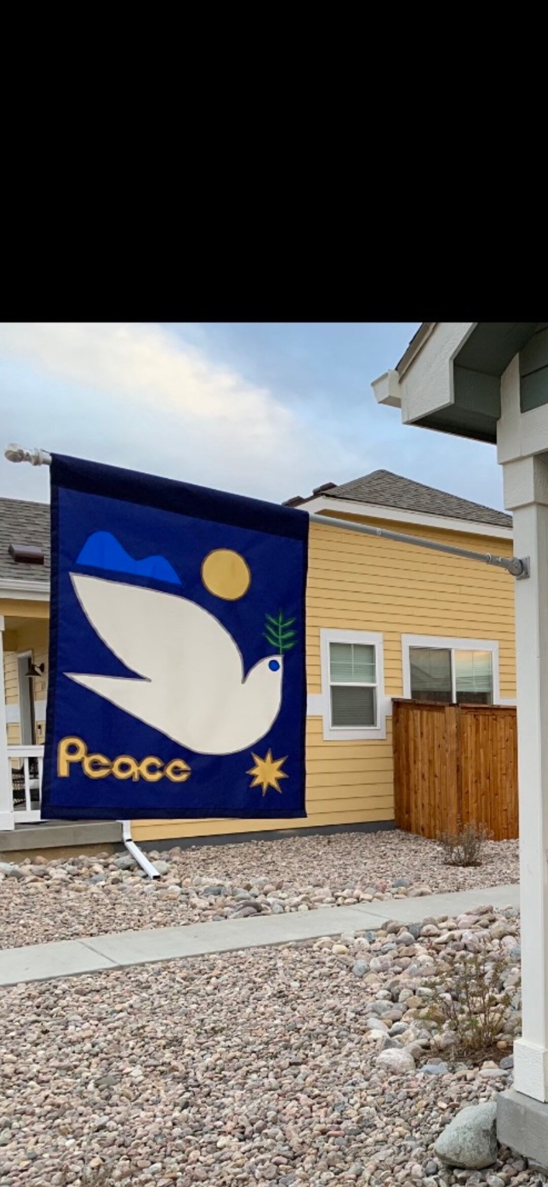 Peace Dove ~ Full Size Flag 28”x45” - Etsy