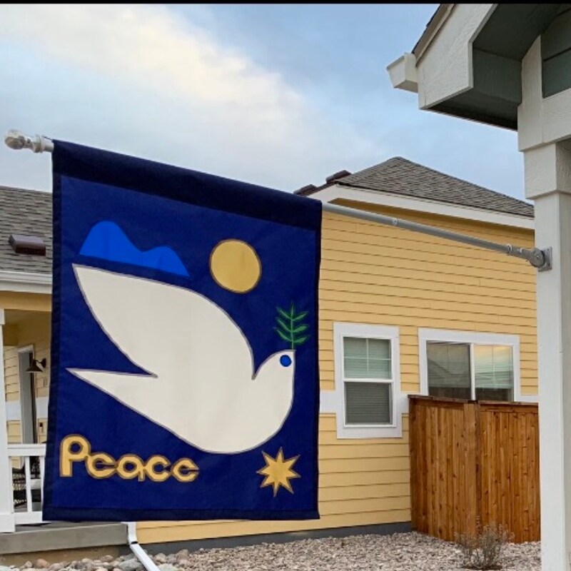 Walk for Peace Flag - Etsy