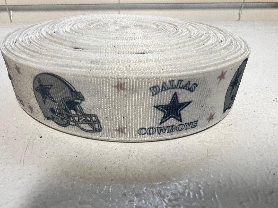 Dallas Cowboys Hair Bow Ribbon 7/8 Inch Ribbon by the Yard - Etsy
