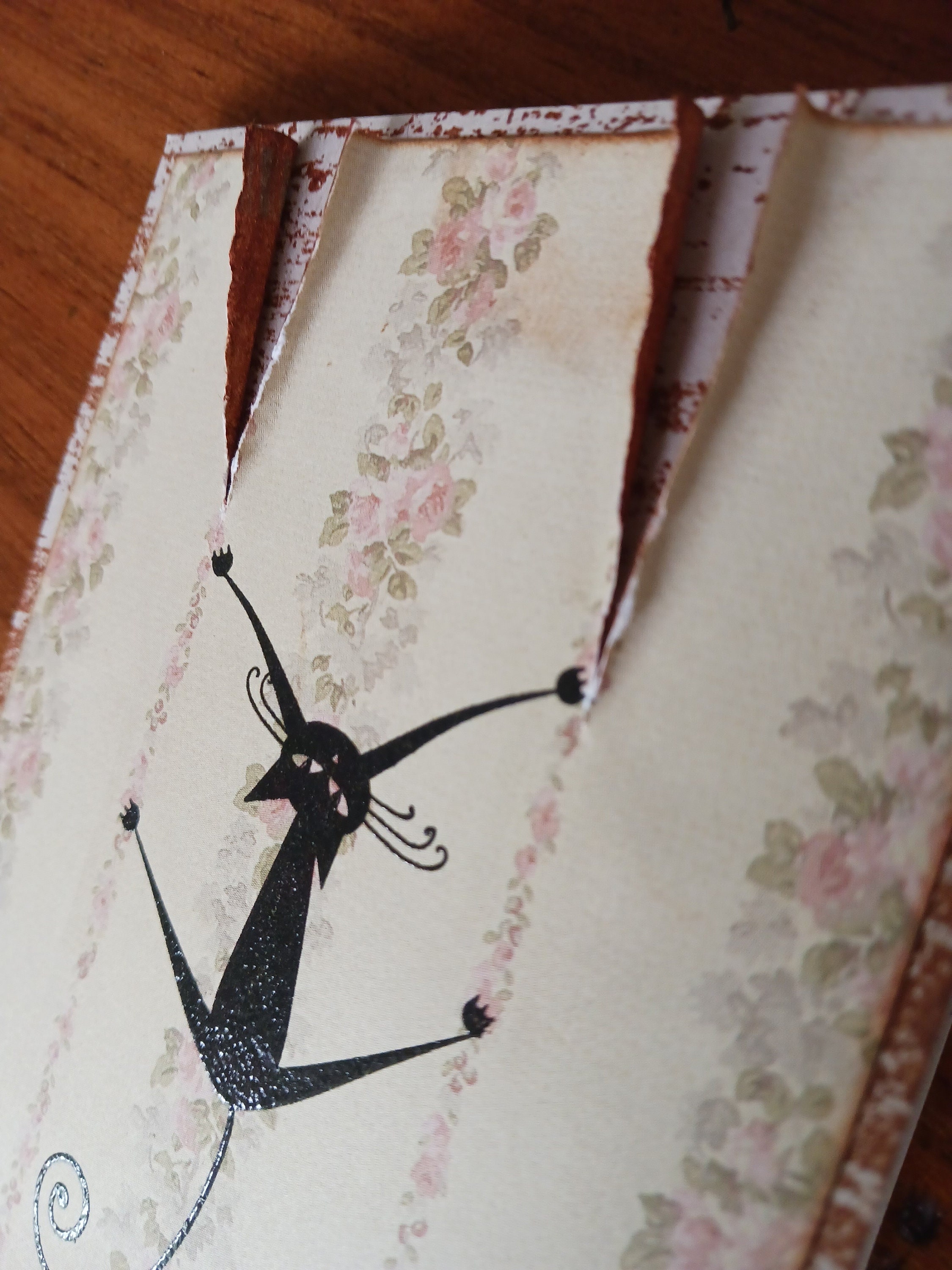 Falling Cat Ripping the Wallpaper - Etsy