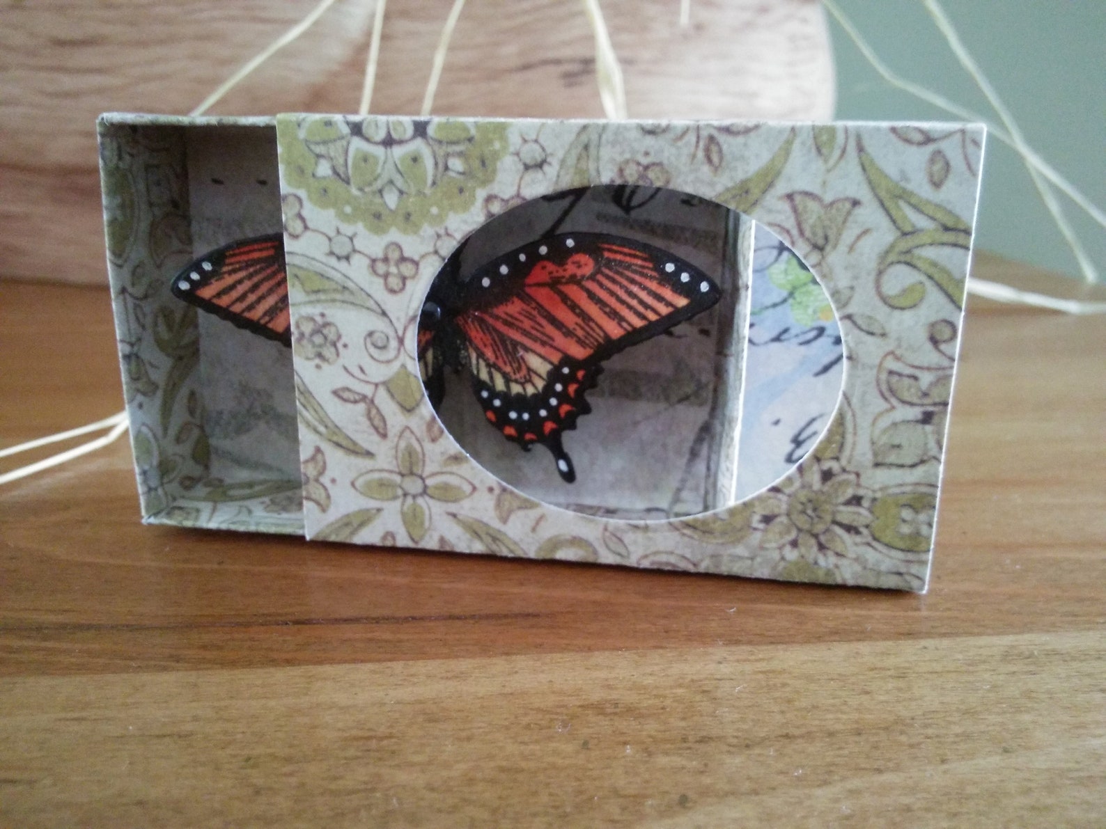 Butterfly Matchboxes Set of 3 - Etsy