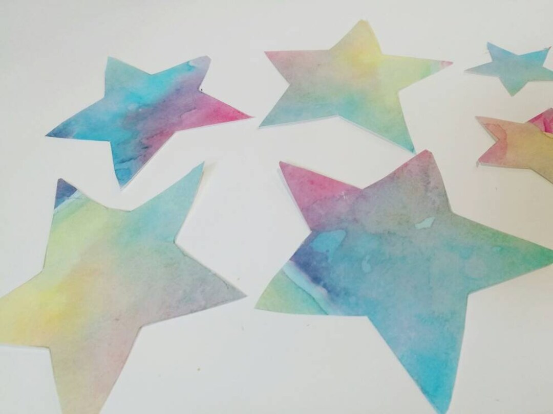 Pastel Stars - Etsy