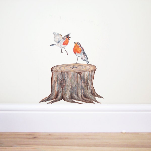 Robin Decal - Etsy