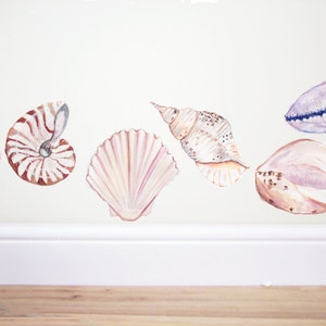 Seashells,shell Wall Decal,individual Shell Wall Decal,shell ...