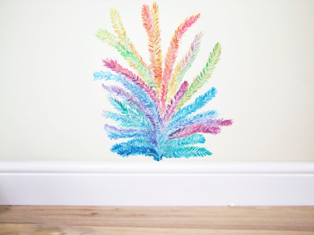 Coral Wall Decal,coral Sticker,ocean Nursery,coral Decals,coral Reef ...