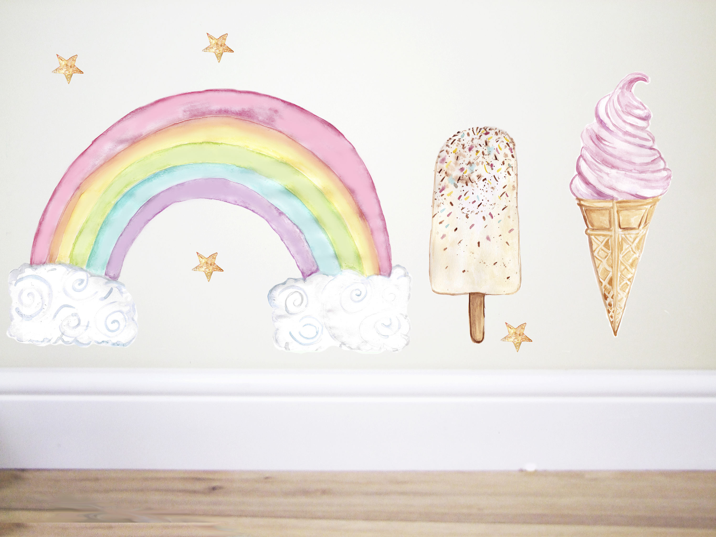 Regenbogen-Wand-Aufkleber Pastell Regenbogen-Aufkleber | Etsy Regenbogen-Wand-Aufkleber Pastell Regenbogen-Aufkleber | Etsy