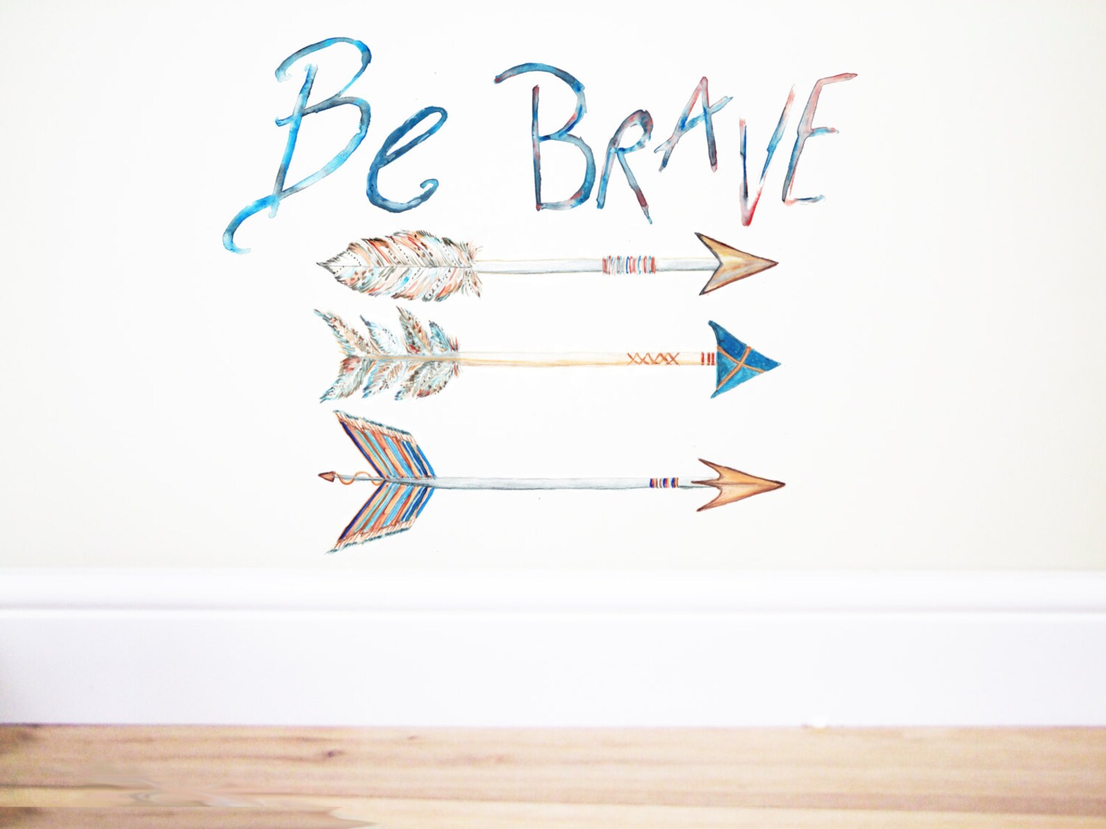 Be Brave, Quote Wall Decal,wall Decal Quotes,wall Art,your Are Braver ...