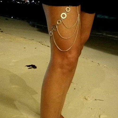 Loop Bra Chain Body Jewelry Chain Bralette Jewelry Body | Etsy