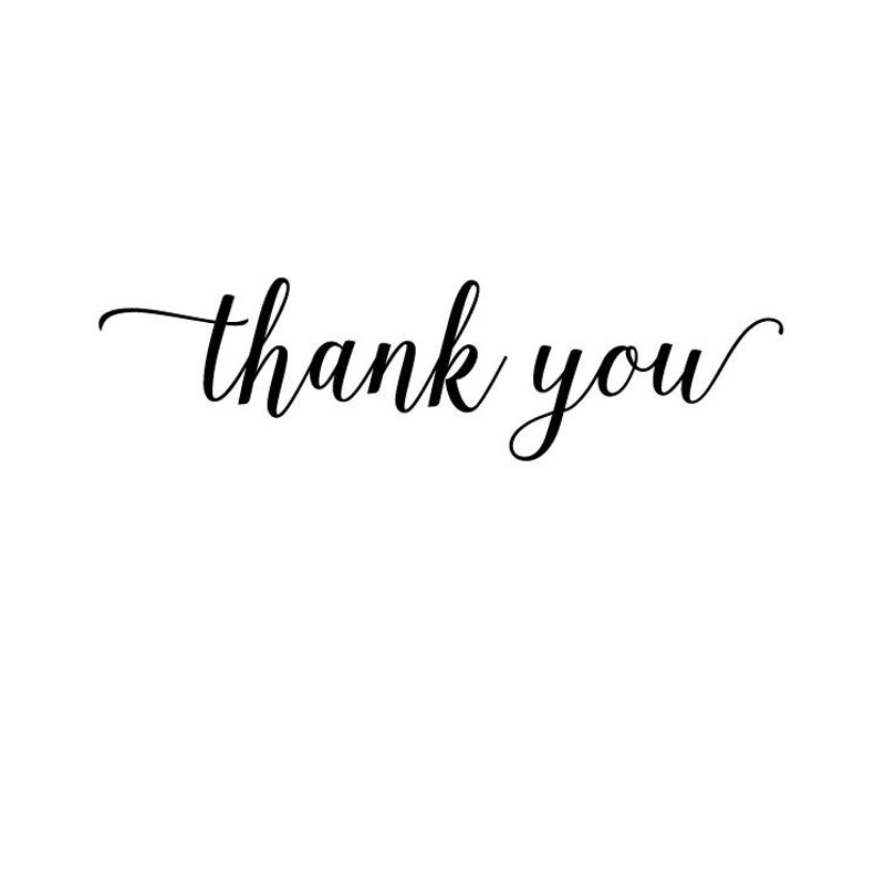 Wedding Thank You Sign - Etsy