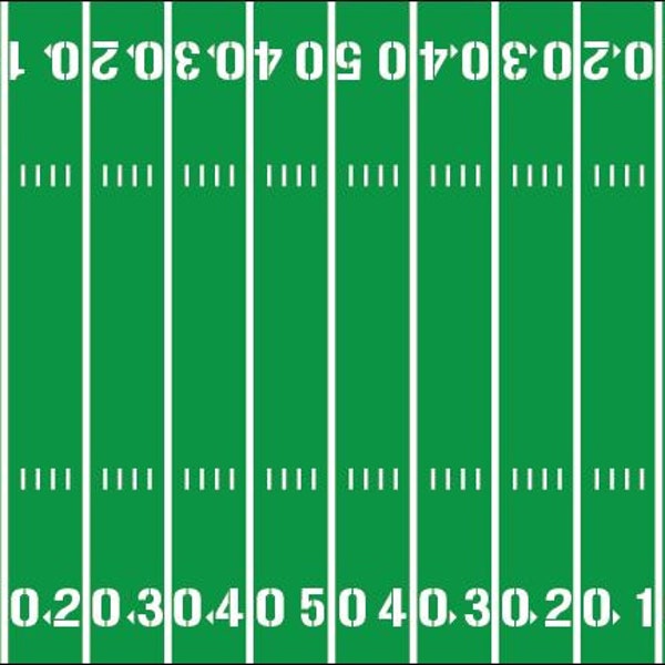 Football Field Wall Decals - Etsy