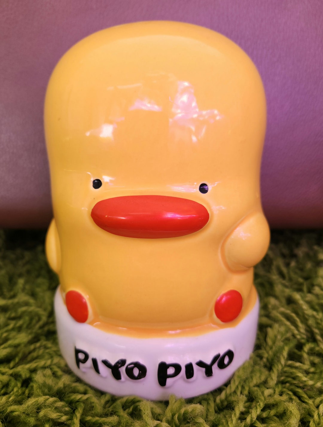 1990s Piyo Piyo Ceramic Duckling Coin Bank, Kids Coin Banks, Piggy ...