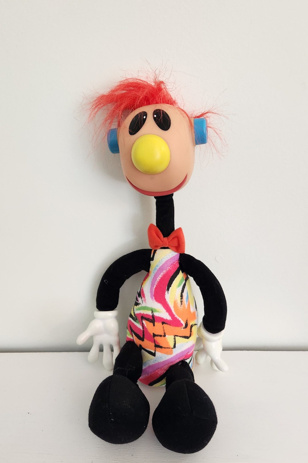 1994 Jibba Jabba Jibber Jabber Red Mohawk Noise Making Doll by - Etsy