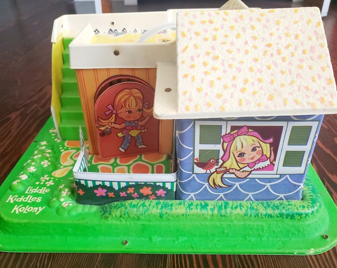 1967 Little Kiddles Kolony Playhouse, Little Kiddle Play House, Little ...