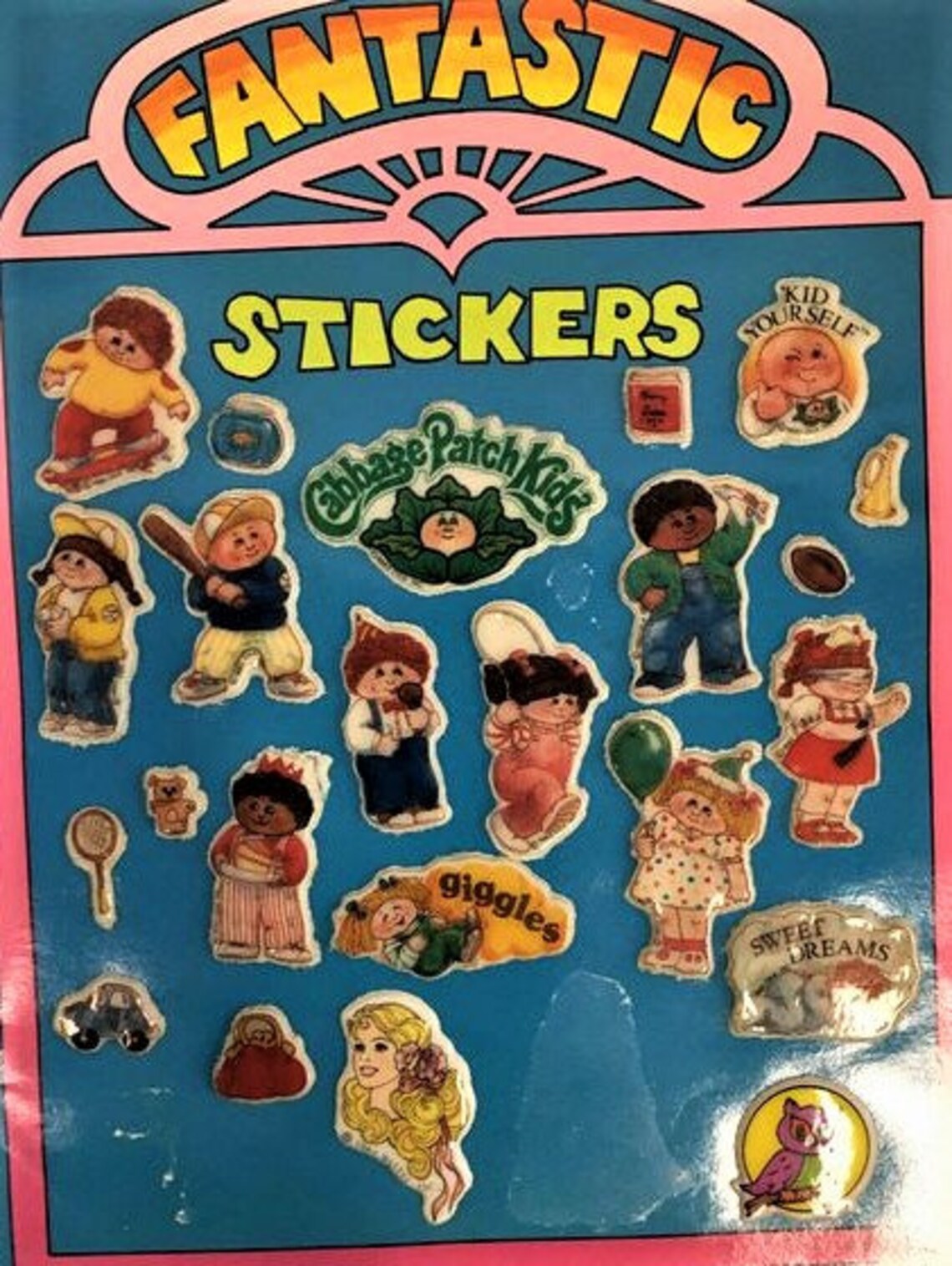 1980s Sticker Book With Various 1980s Stickers Vintage | Etsy