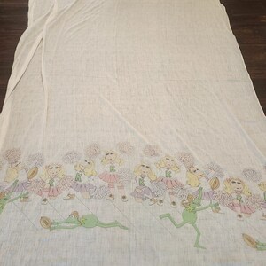 1980s Jim Henson's Muppets Twin Fitted Sheet, Vintage Muppets Sheets ...