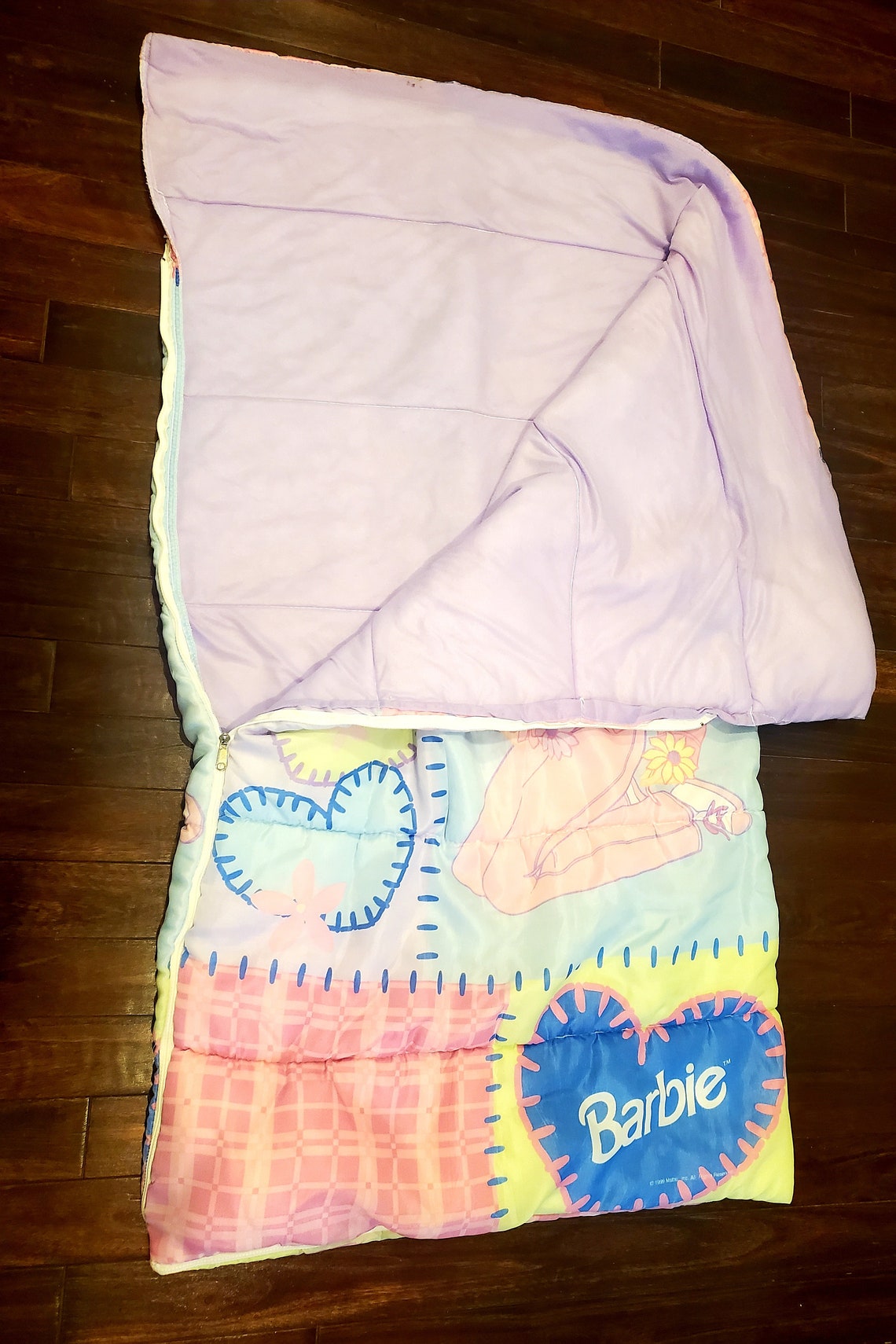 1999 Barbie Sleeping Bag 1990s Barbie Kids Sleeping Bag - Etsy Canada