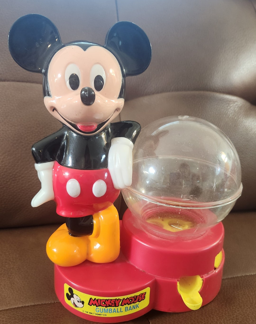 1980s Disney's Mickey Mouse Gumball Machine, Disney Gumball Machine ...