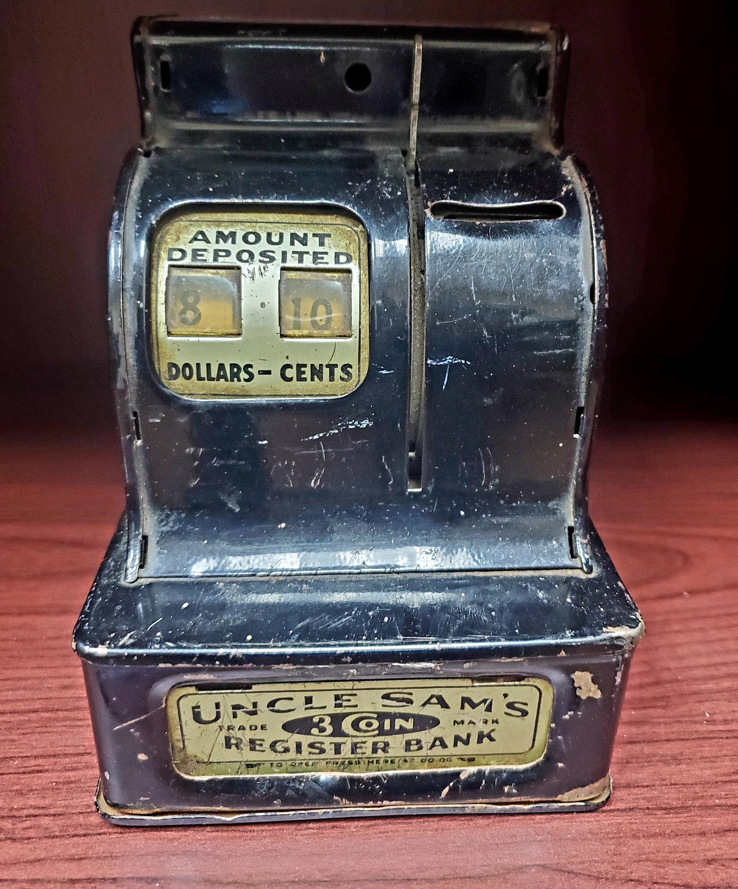 Vintage Uncle Sam Cast Iron Coin Bank Uncle Sam Piggy Bank | Etsy