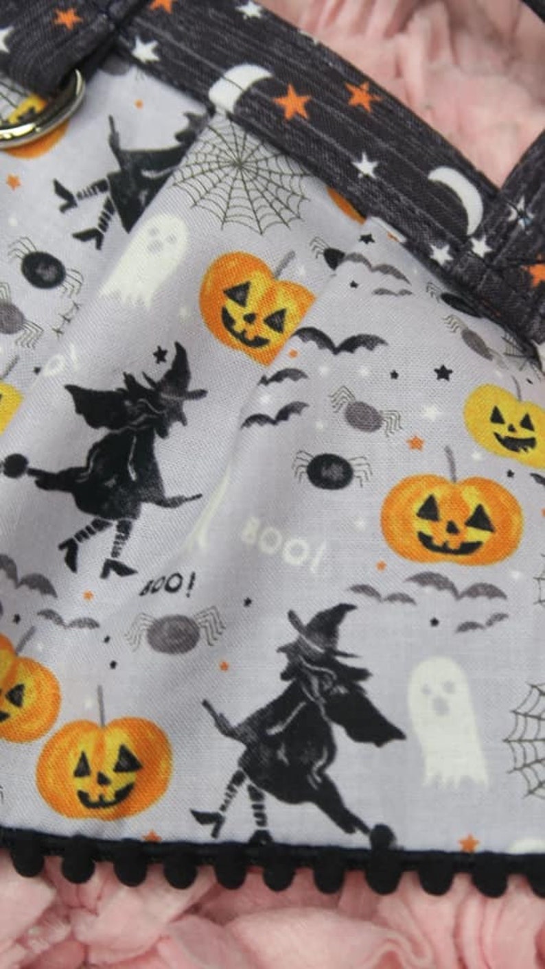The Tabitha // Halloween Dog Harness Dress, Witch Dog Harness - Etsy