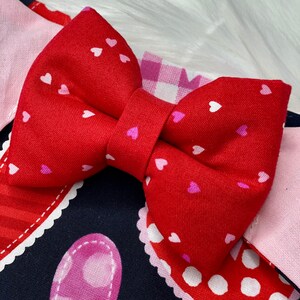 The Roslyn : Dog Bandana & Bow Set, Slip on Bandana, Easy on Bandana ...