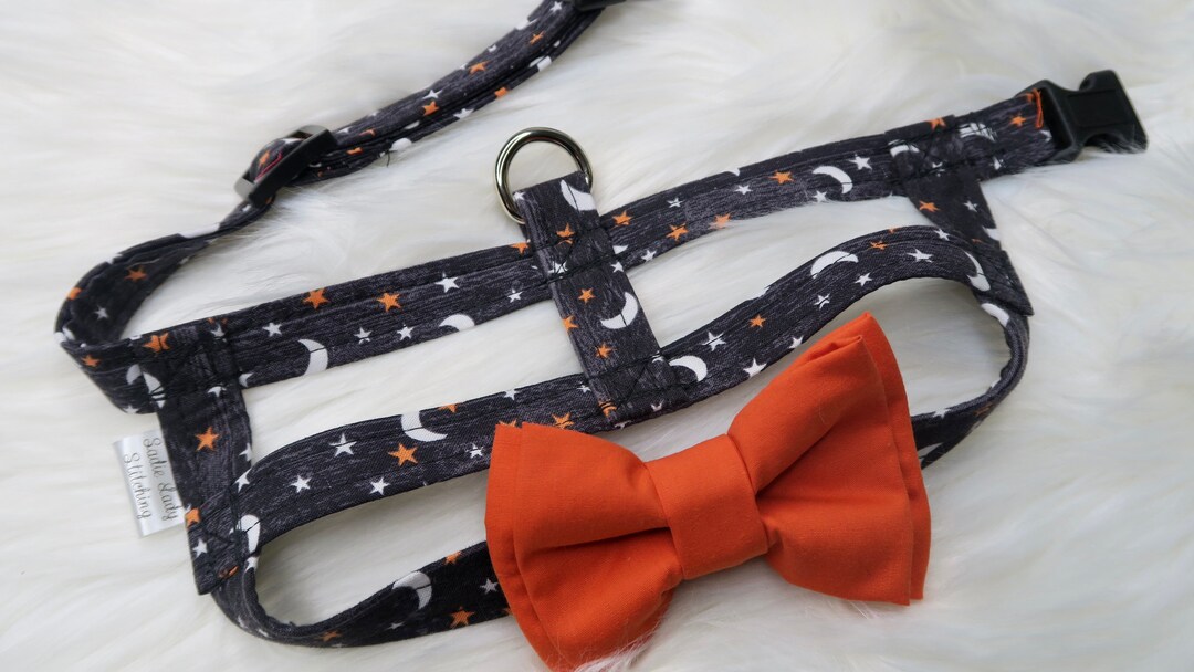 The Skylar // Dog Harness, Dog Halter, Male Dog Harness,halloween Dog ...