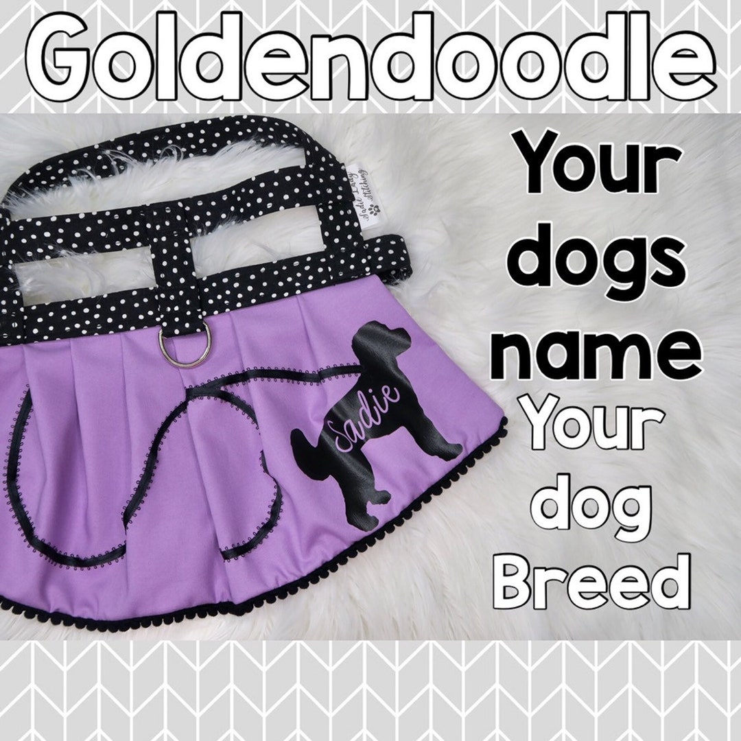 The Poodle Skirt // Goldendoodle Harness, Goldendoodle Dress Dog ...