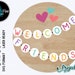 Friendship Bracelet Welcome Friends Round Sign SVG Instant Digital ...
