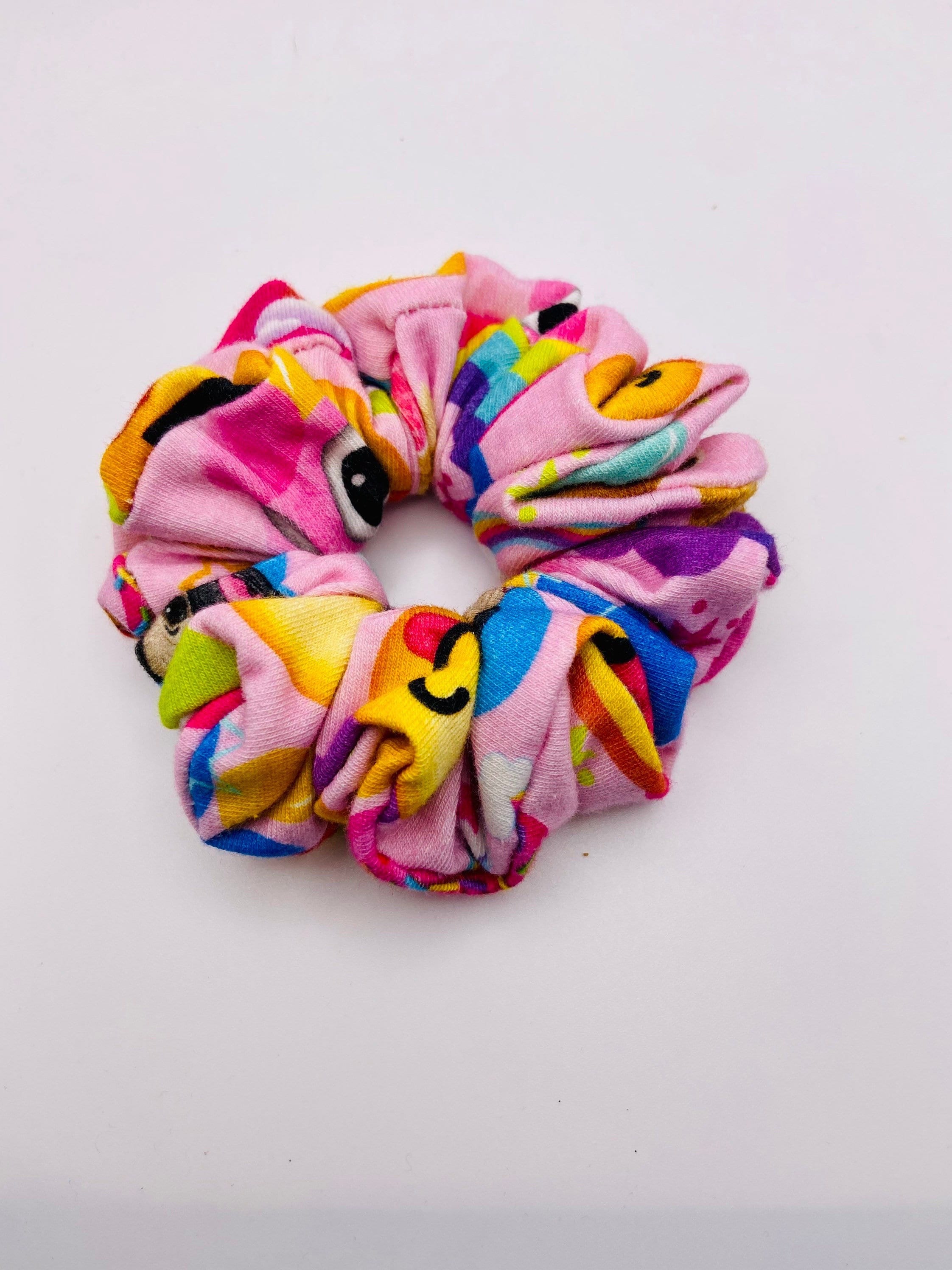 Smiley Face Scrunchies - Etsy