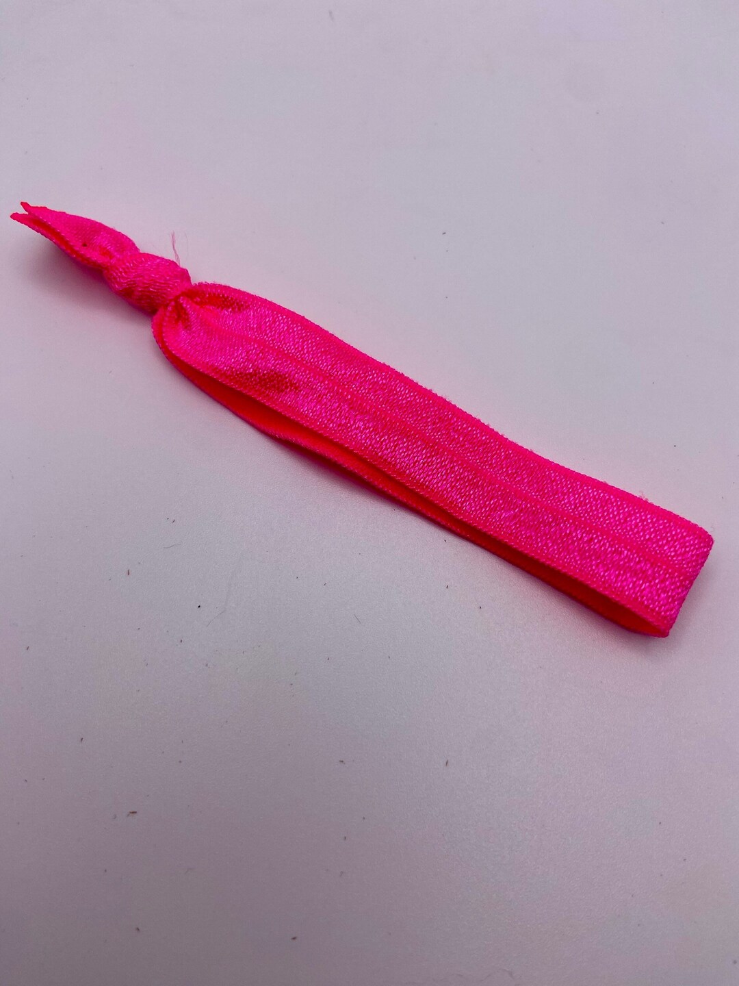 Neon Pink Ponytail Hair Ties - Etsy
