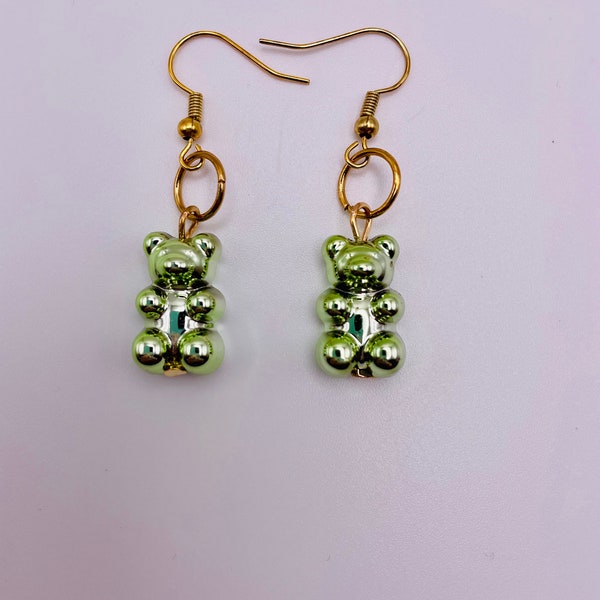 Gummy Bear Earrings - Etsy