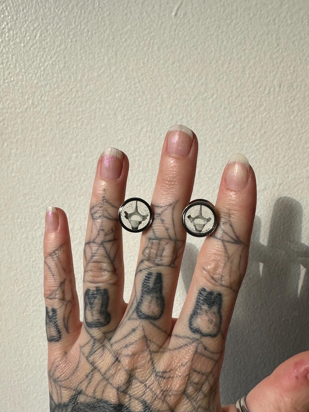 Rat Vertebra Surgical Steel Plugs Size 7/16ths. 11mm - Etsy