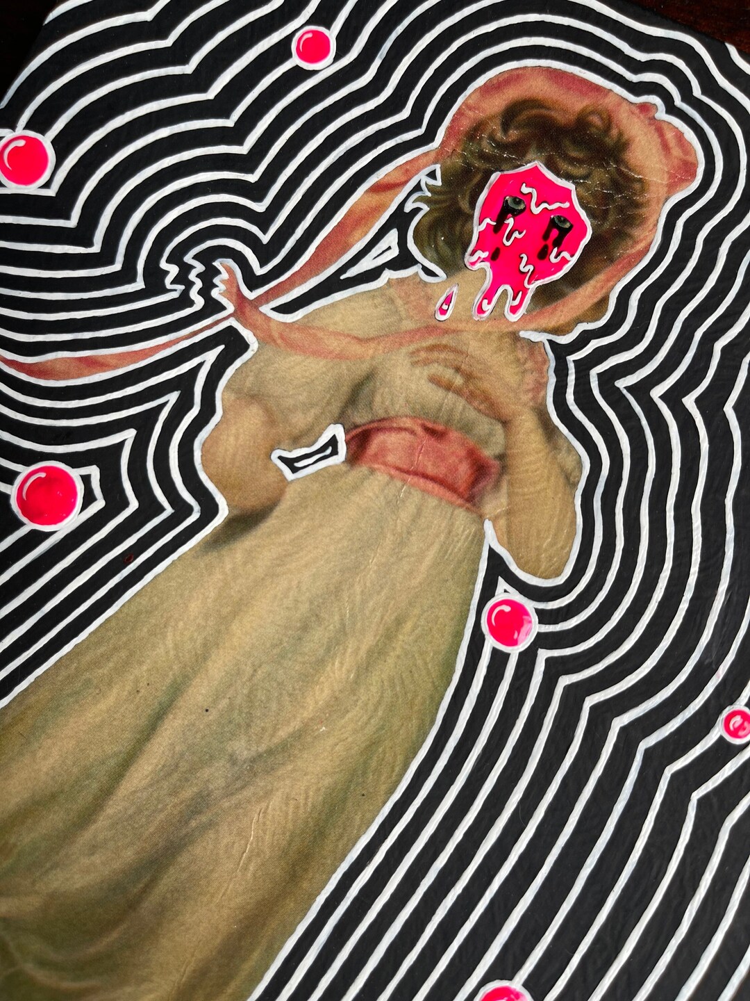 Trippy Pinkie Painting. - Etsy