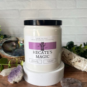 Hecate's Magic | Greek Mythology Inspired Candle | Myths | 8 Oz Soy Candle - Etsy