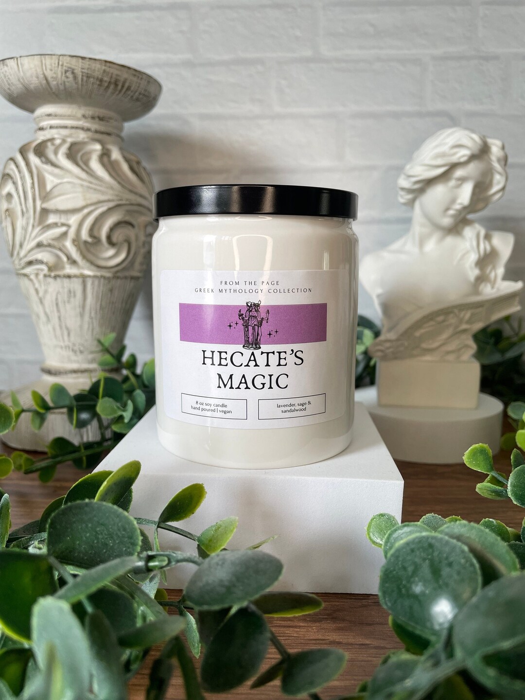 Hecate's Magic | Greek Mythology Inspired Candle | Myths | 8 Oz Soy ...