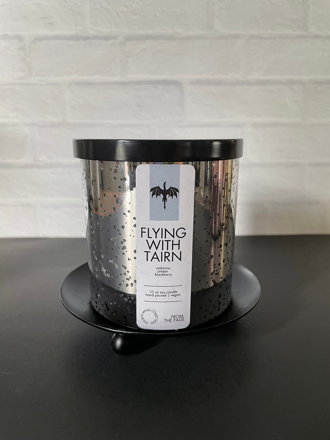 Flying With Tairn Candle | Fourth Wing Candle Collection | Officially ...