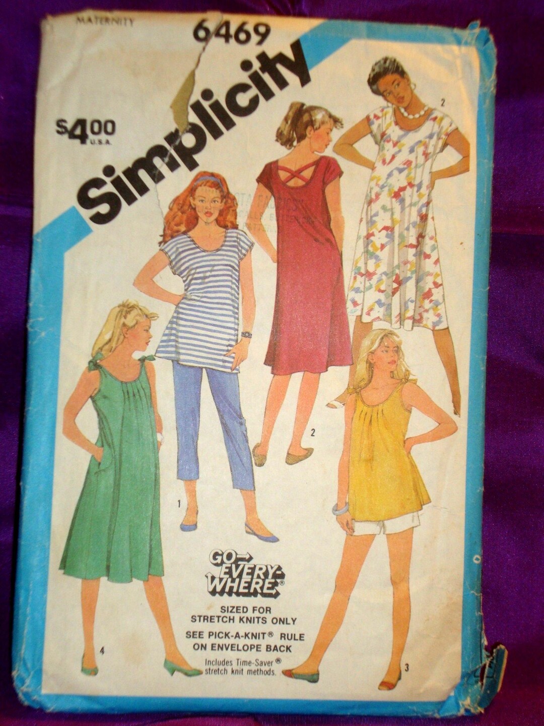 80s Casual Maternity Separates for Stretch Knits Sleeveless Dress N Top ...