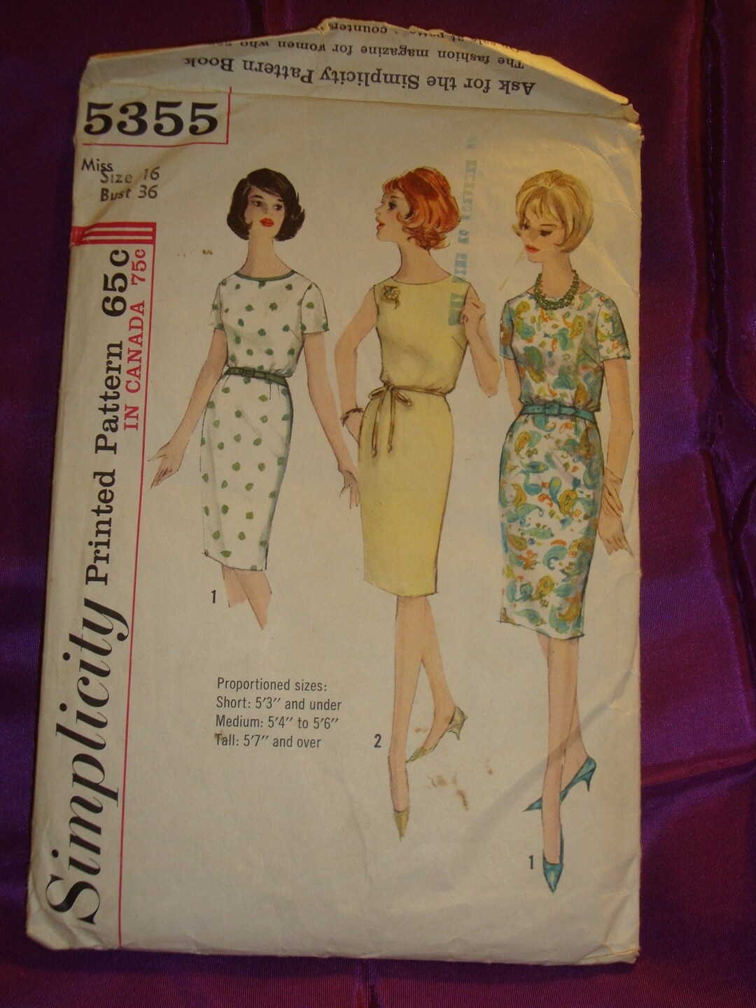 60s Slim Skimmer Dress Low Round Neck Sleeveless N Short Slvs Back Zip ...