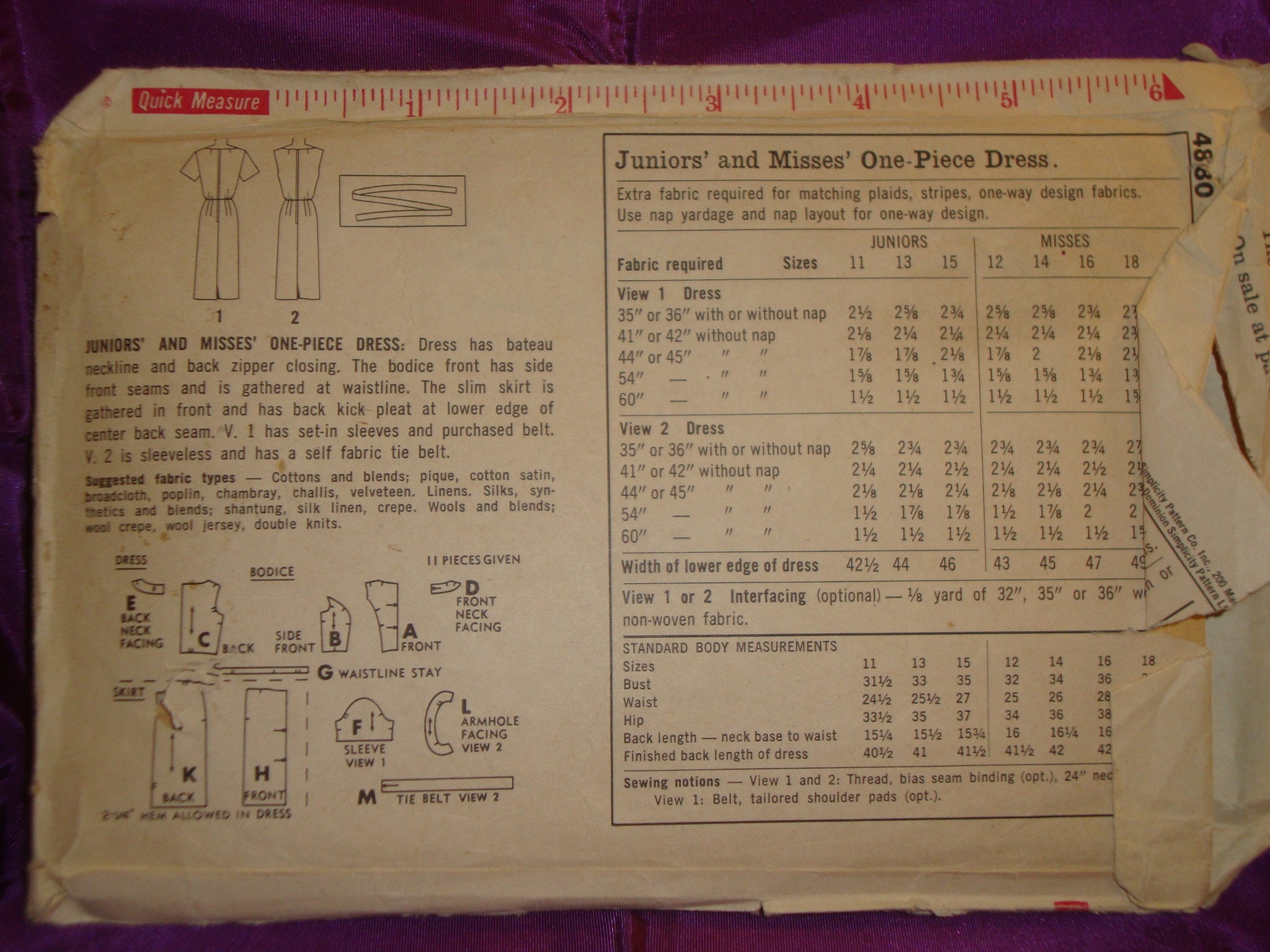 60s Slim Sheath Dress Bateau Neck Princess Front Top Slight Gathers at ...