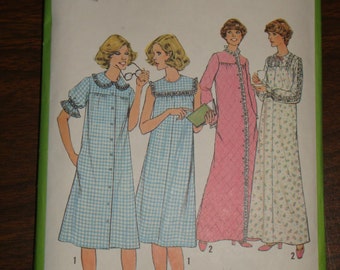 Front Button Robe - Etsy