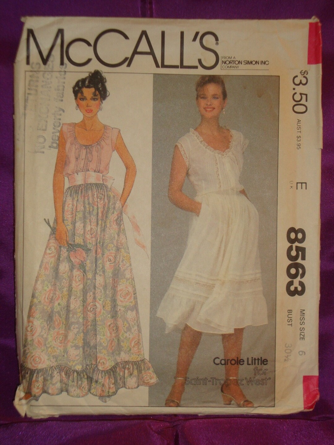 80s CAROLE LITTLE Front Button Camisole Drwstring Neck Pin Tucks Cap ...