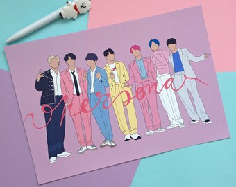 Bts poster | Etsy