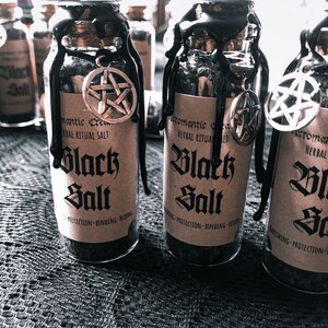 Black Salt / Witches Salt / Witchcraft / Protection - Etsy