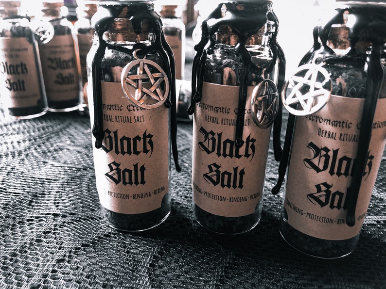 Black Salt / Witches Salt / Witchcraft / Protection - Etsy